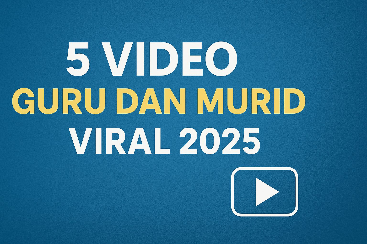 5 Video Guru Sama Murid Yang Lagi Viral Beserta Link Videonya