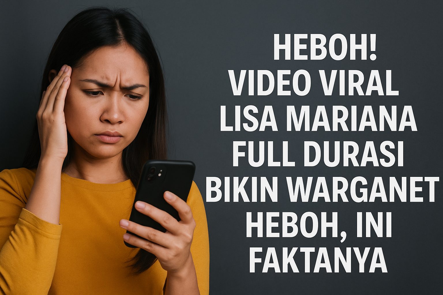 Heboh! Video Viral Lisa Mariana Full Durasi Bikin Warganet Heboh, Ini Faktanya