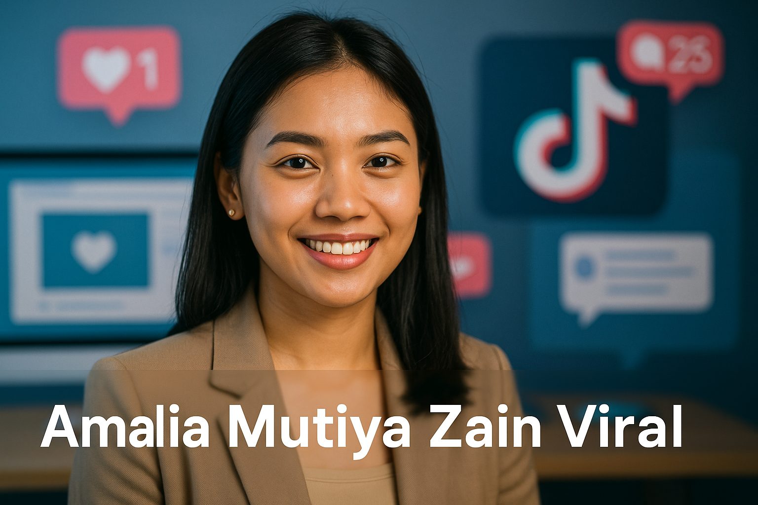 Heboh! Sosok Amalia Mutiya Zain Viral Di Media Sosial, Ini Fakta Lengkapnya